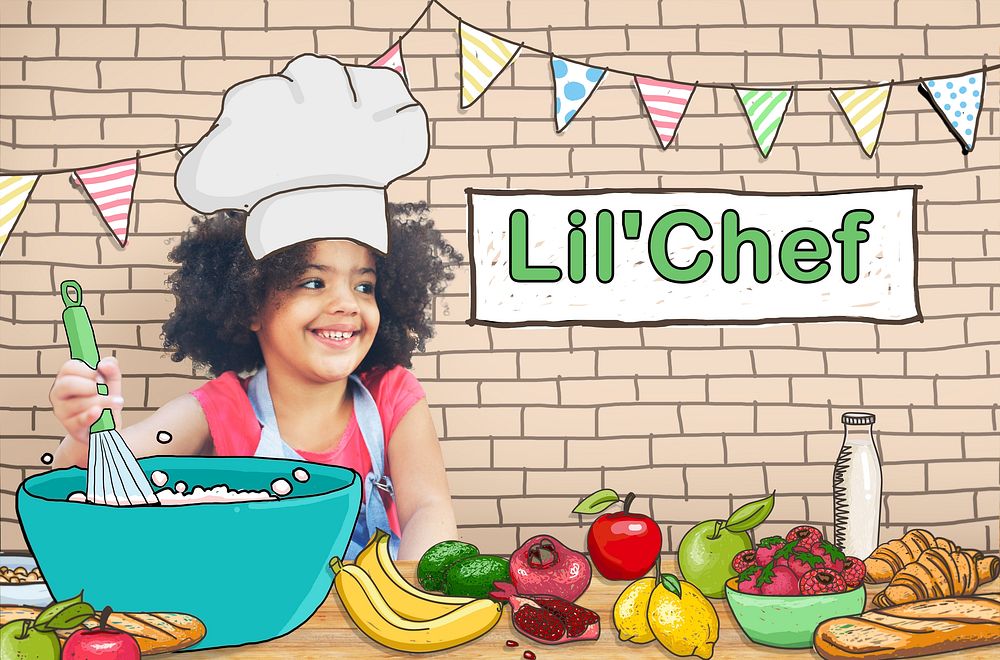 Lil' Chef Cooking Kid Child | Free Photo - rawpixel