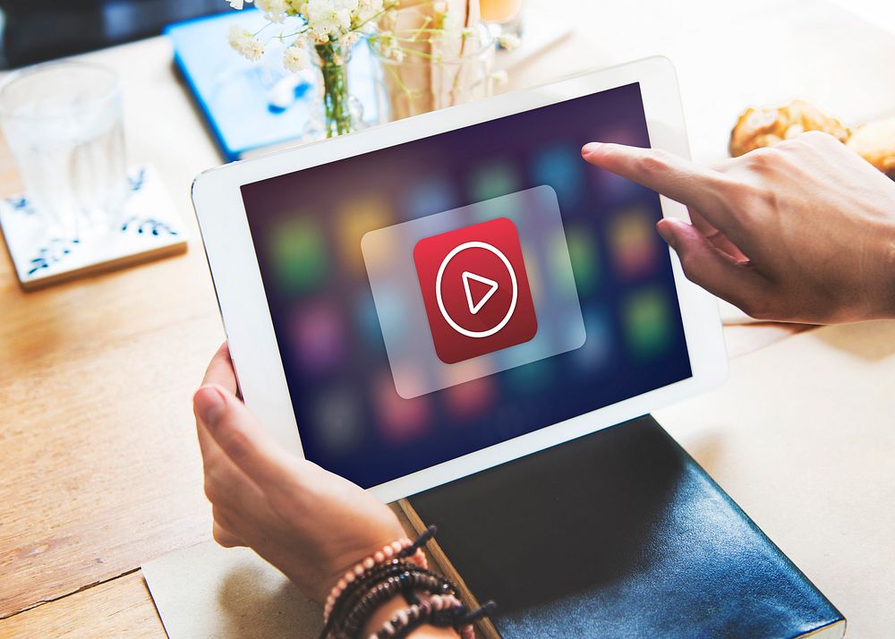 Press Play Button Digital Concept | Free Photo - rawpixel