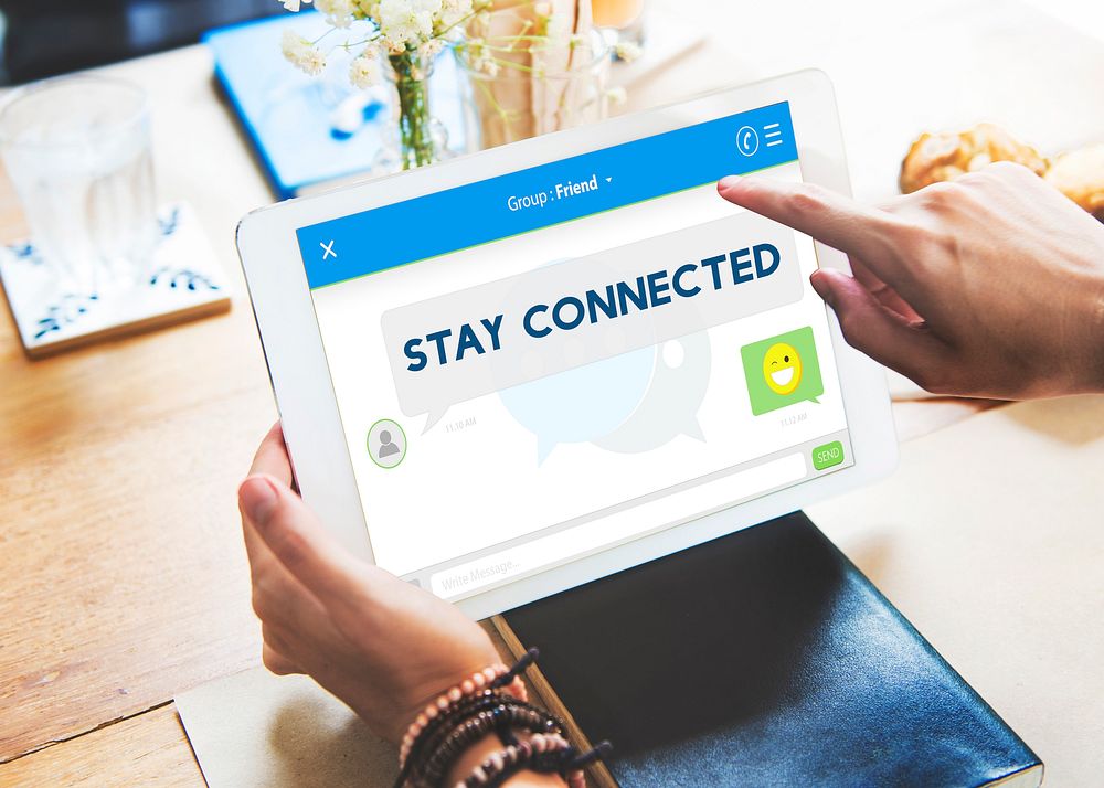 Social Media Stay Connected Concept | Free Photo - rawpixel