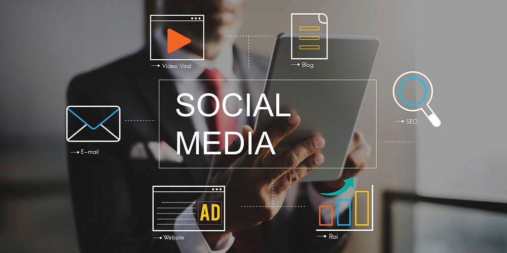 Social Media Advertisement Connection Concept | Free Photo - rawpixel