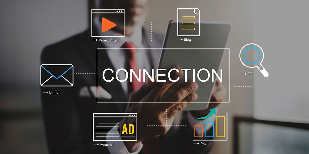 Social Media Advertisement Connection Concept | Free Photo - rawpixel