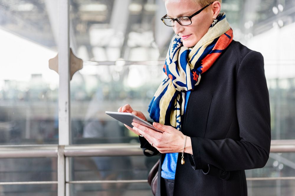 Transfer Transit Flight Digital Device | Premium Photo - rawpixel