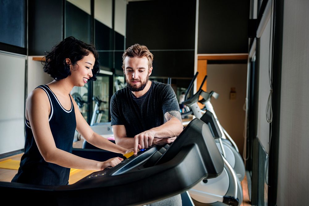 Treadmill Active Fitness Sport Workout | Premium Photo - rawpixel