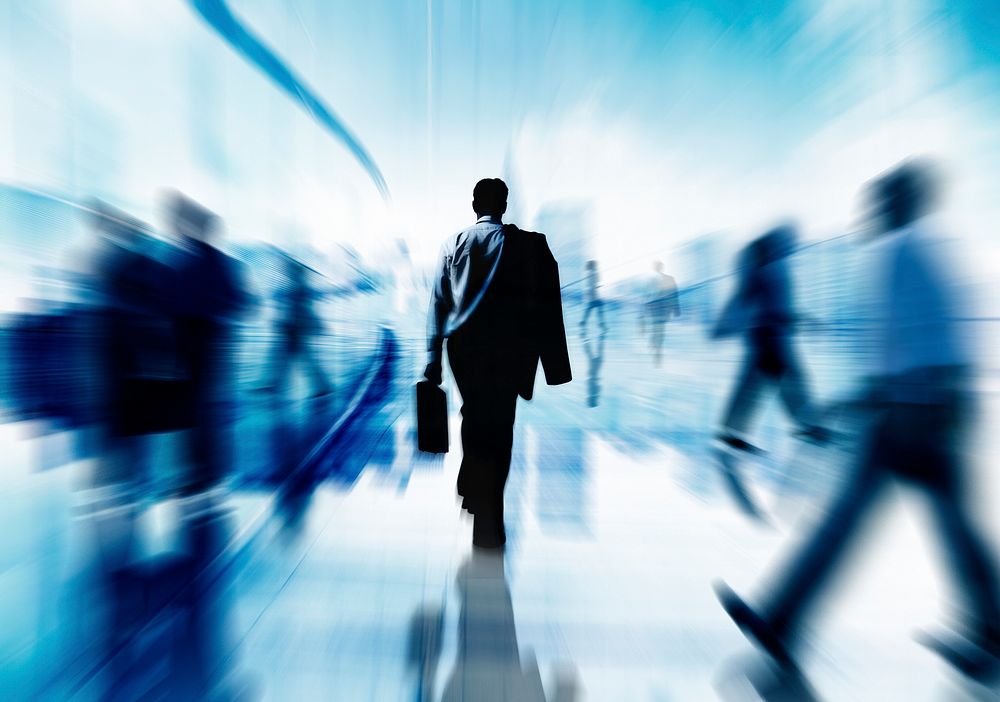 Business People Corporate Commuter Rush | Premium Photo - rawpixel