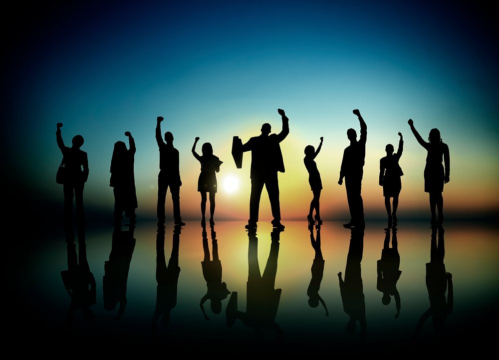 Business People Succesful Celebrating | Premium Photo - rawpixel