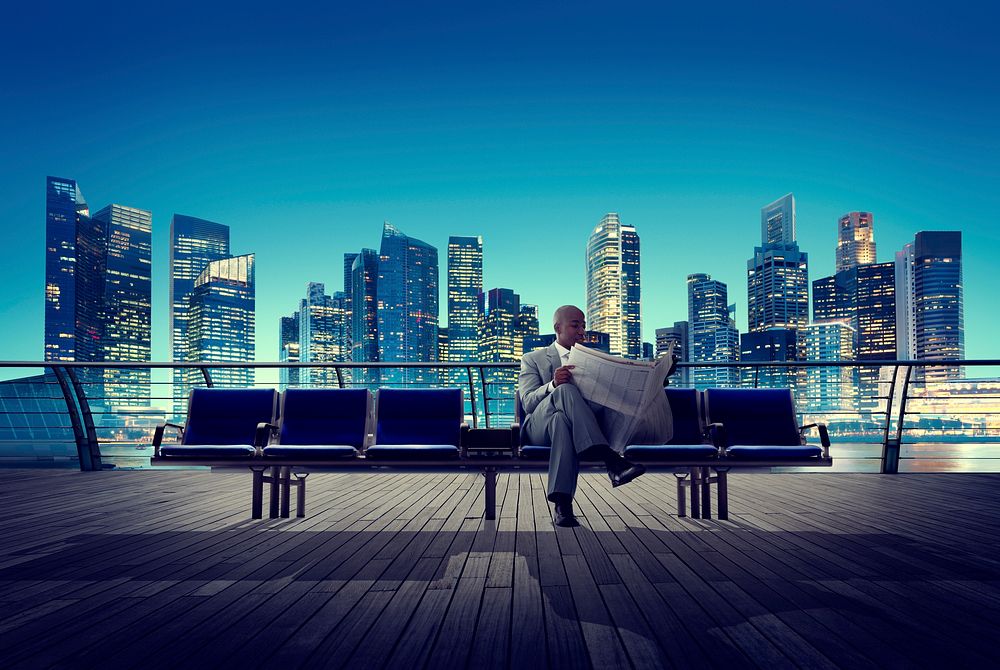 Businessman Cityscape Men Office Building | Premium Photo - rawpixel