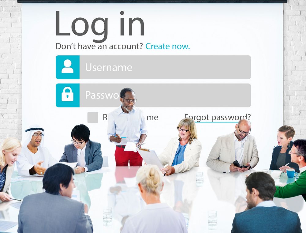 Business People Account LogIn Security | Premium Photo - rawpixel