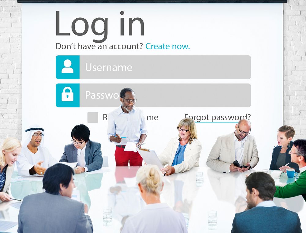 Business People Account LogIn Security | Premium Photo - rawpixel
