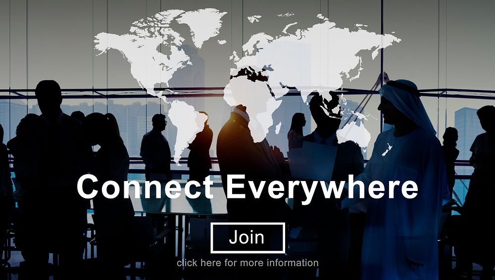 Connect Everywhere Global Network Worldwide | Premium Photo - rawpixel