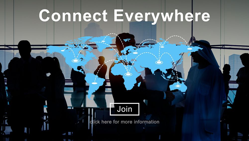 Connect Everywhere Global Network Worldwide | Premium Photo - rawpixel
