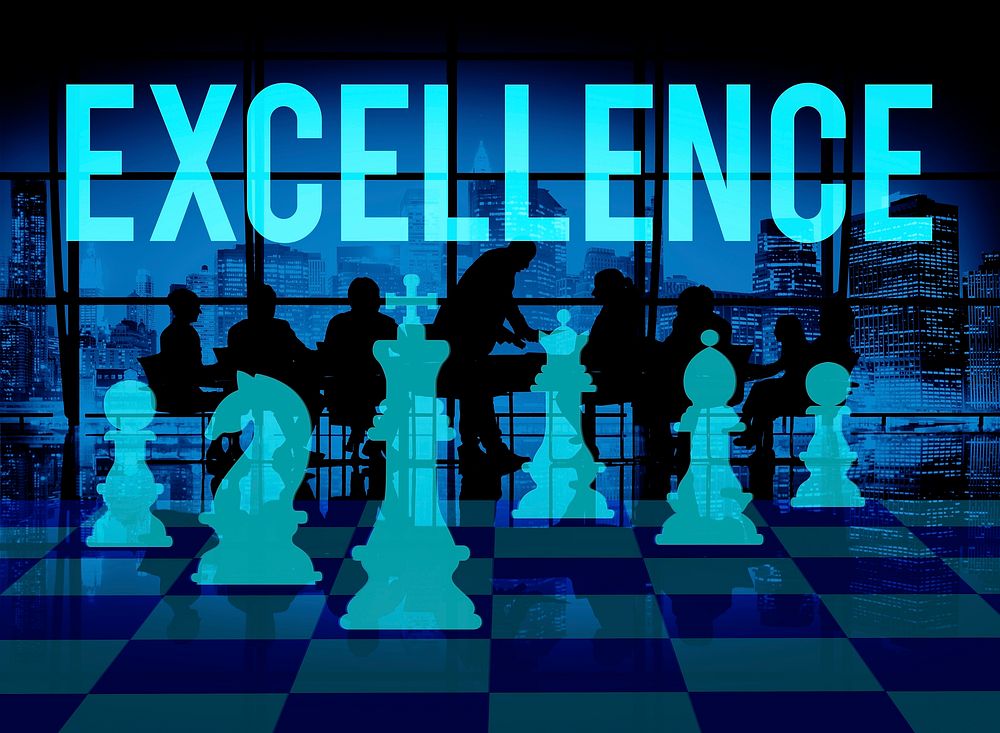 Excellence Excellent Good Intelligence Perfecetion | Premium Photo ...