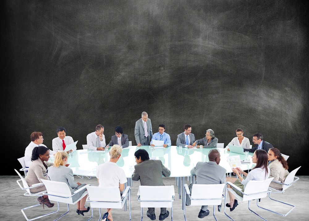 Business People Conference Meeting Discussion | Premium Photo - rawpixel