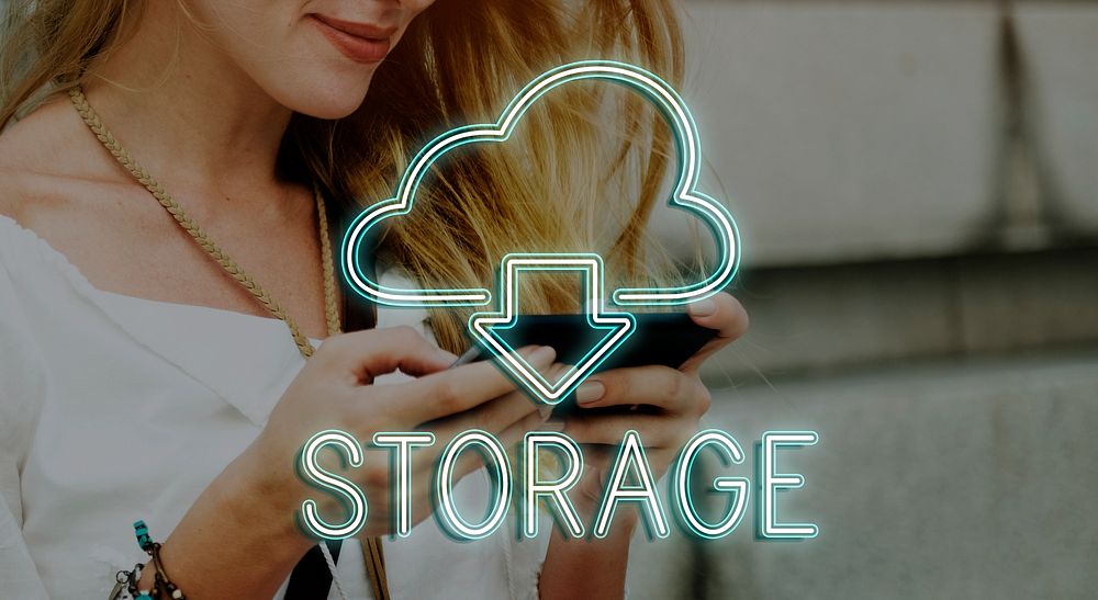 Lady Streaming Storage Transfer Concept | Free Photo - rawpixel