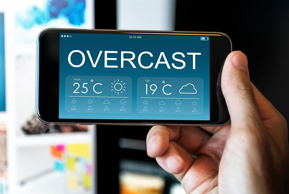 Overcast Weather Forecast Climate Temperature | Premium Photo - rawpixel
