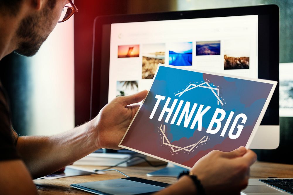 Imagine Think Big Innovate Ideas | Premium Photo - rawpixel