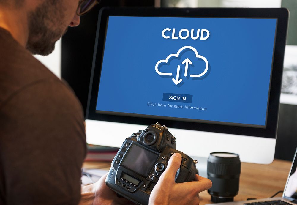 Cloud Computing Network Data Digital | Premium Photo - rawpixel