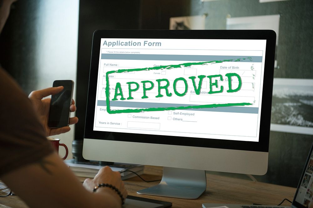 Approved Allowed Approval Application Form | Premium Photo - rawpixel