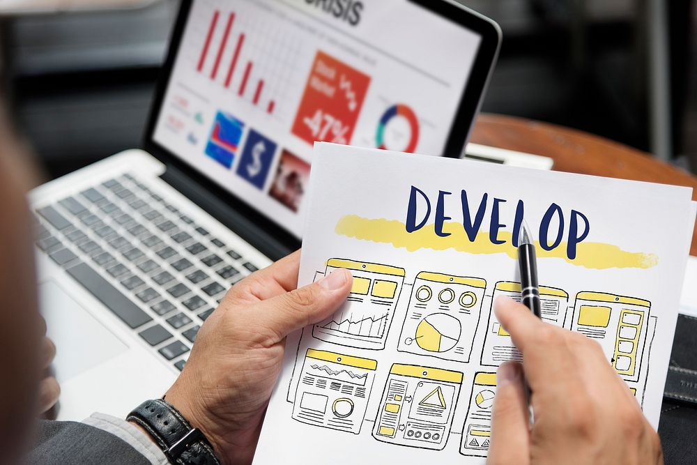 Development Develop Workflow Design Graphic | Premium Photo - rawpixel