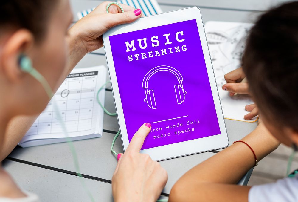 Music Audio Headphones Sign Symbol | Premium Photo - rawpixel