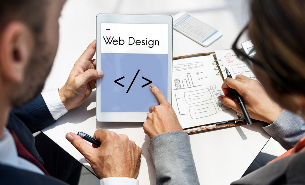 Layout Web Template Coding Brackets | Premium Photo - rawpixel