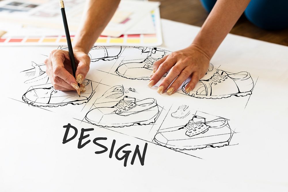 Shoe production procedure sketch drawing | Premium Photo - rawpixel