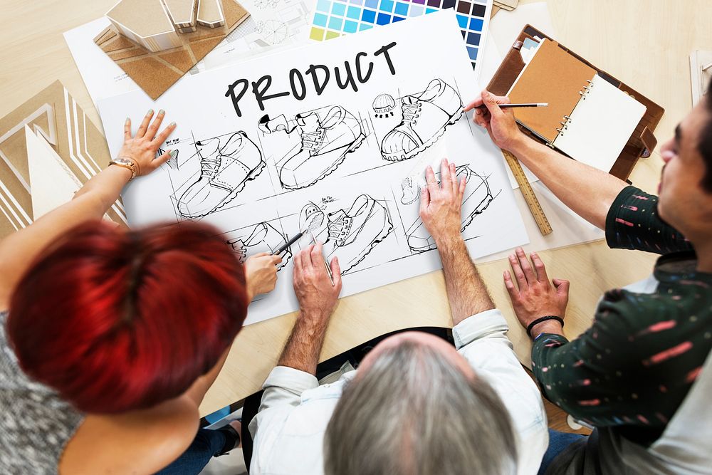 Shoe production procedure sketch drawing | Premium Photo - rawpixel