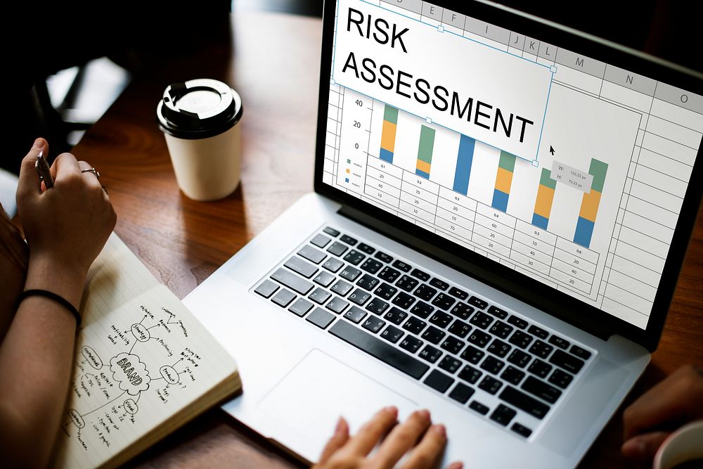 Risk Assessment Graph Chart Spreadsheet | Premium Photo - rawpixel
