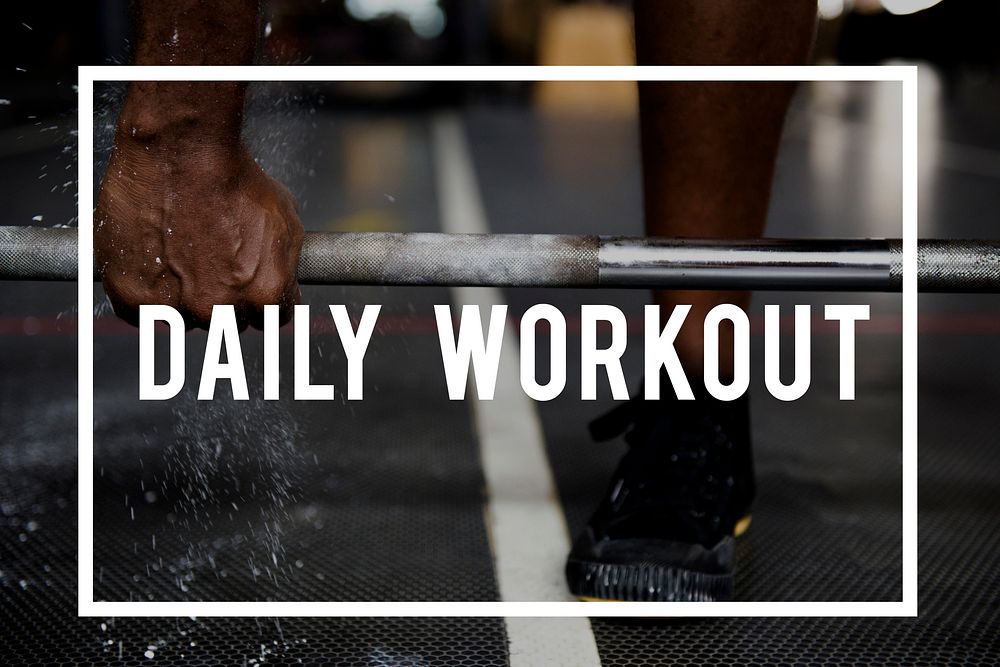 Build a Body Daily Workout | Free Photo - rawpixel