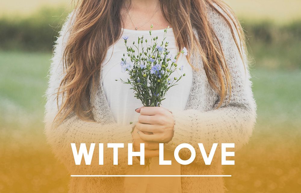 Love Flower Bloom Blossom Phrase | Premium Photo - rawpixel