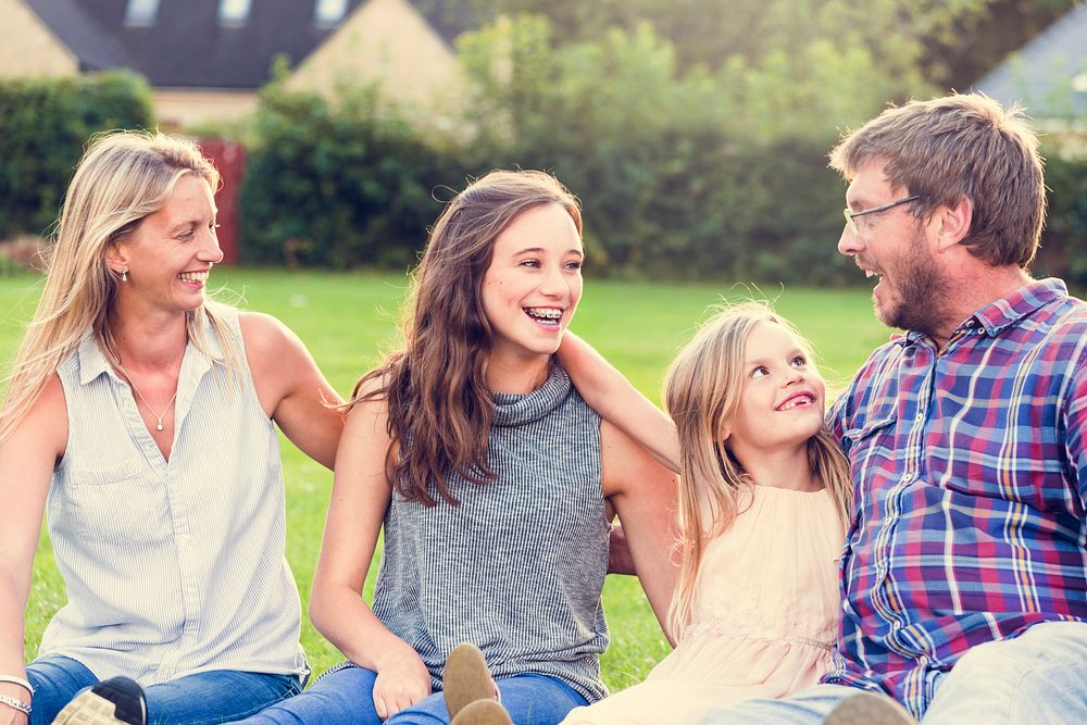 Family Generations Parenting Togetherness Relaxation | Premium Photo ...