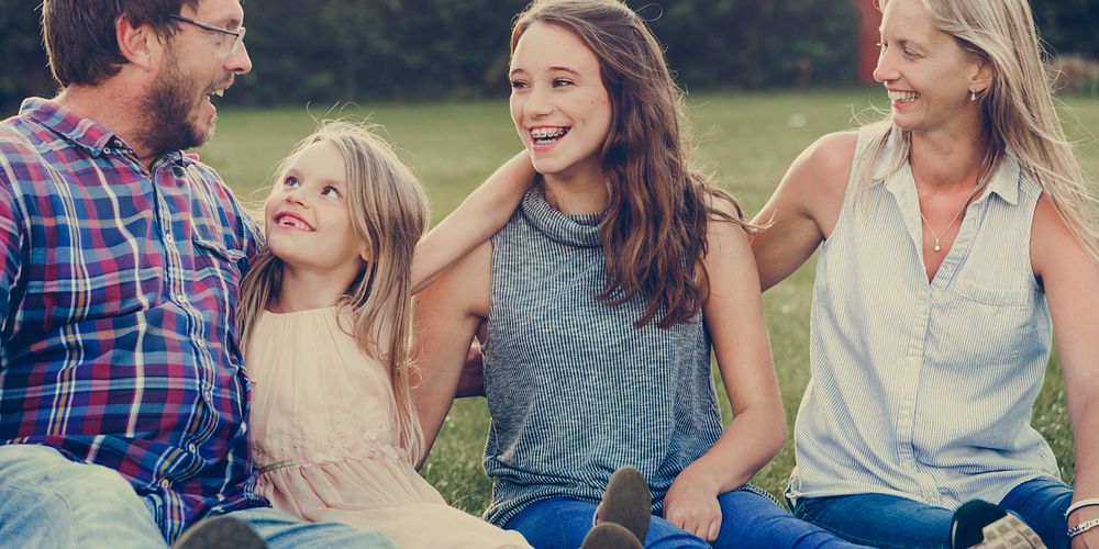 Family Generations Parenting Togetherness Relaxation | Premium Photo ...