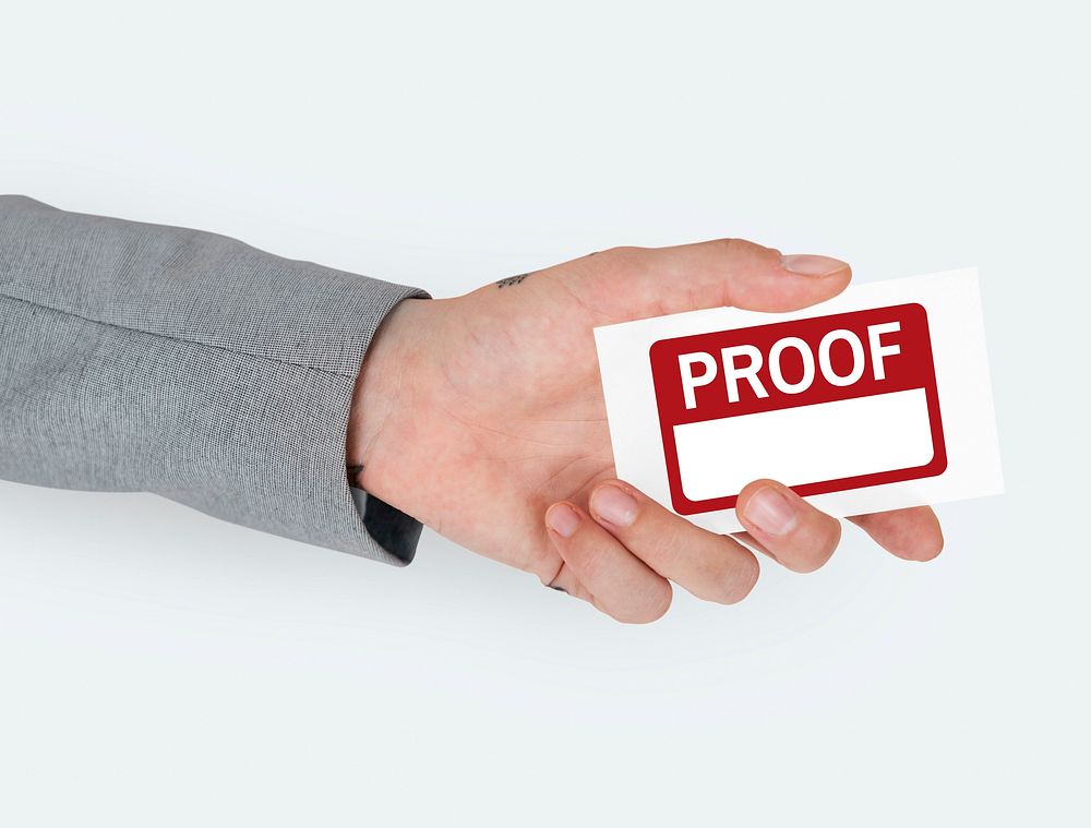Proof Confirmation Evidence Fact True | Free Photo - rawpixel
