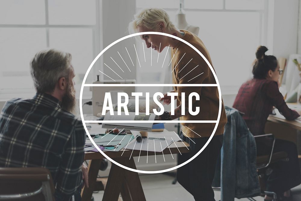 Talanted Artistic Professional Label Concept | Free Photo - rawpixel