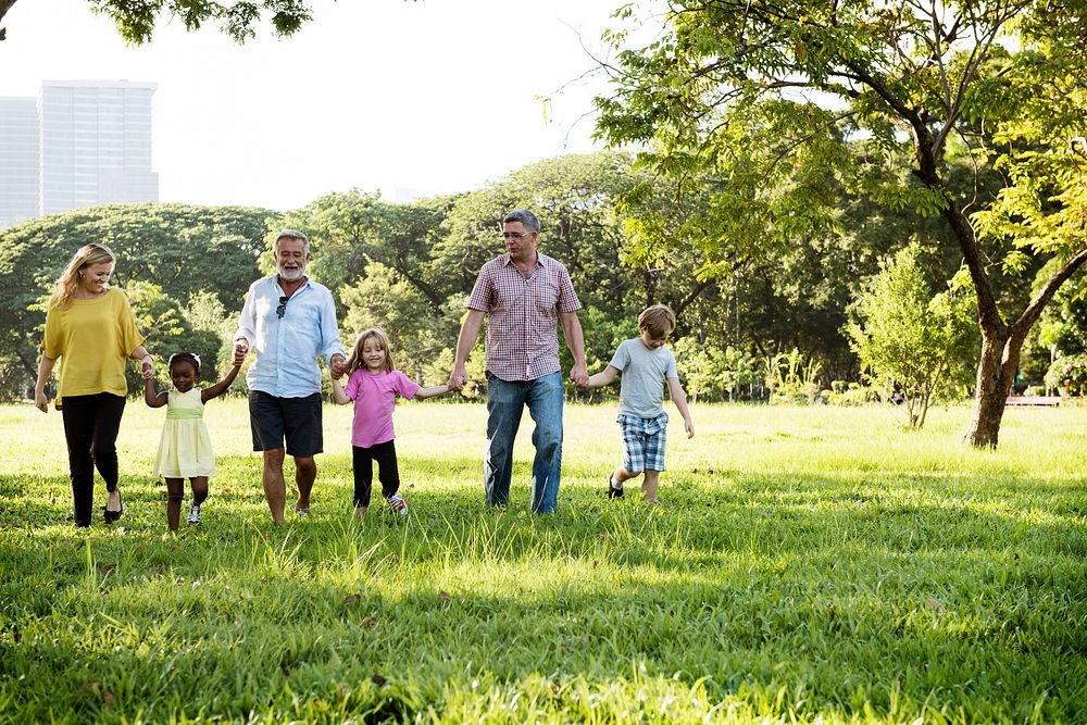 Family Generations Parenting Togetherness Relaxation | Premium Photo ...
