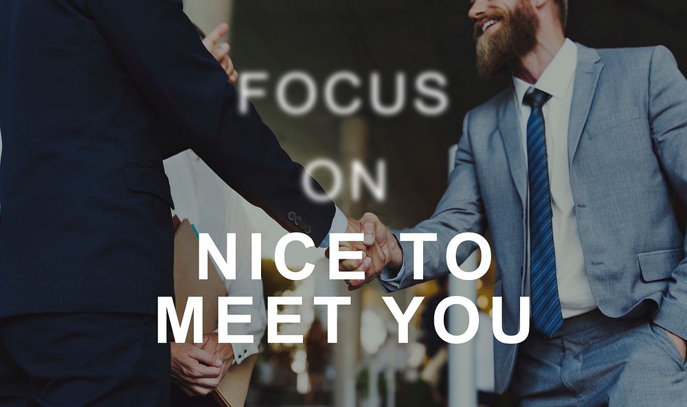 Nice To Meet You Hello | Free Photo - rawpixel