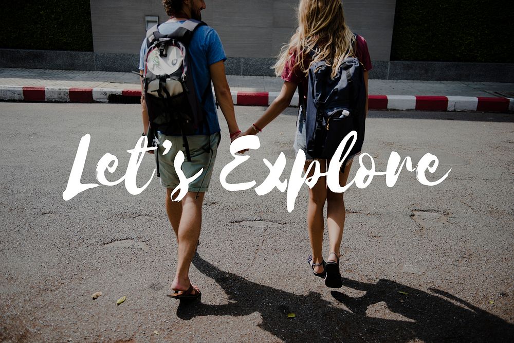 Friends Travel Backpacker Journey Quote | Free Photo - rawpixel