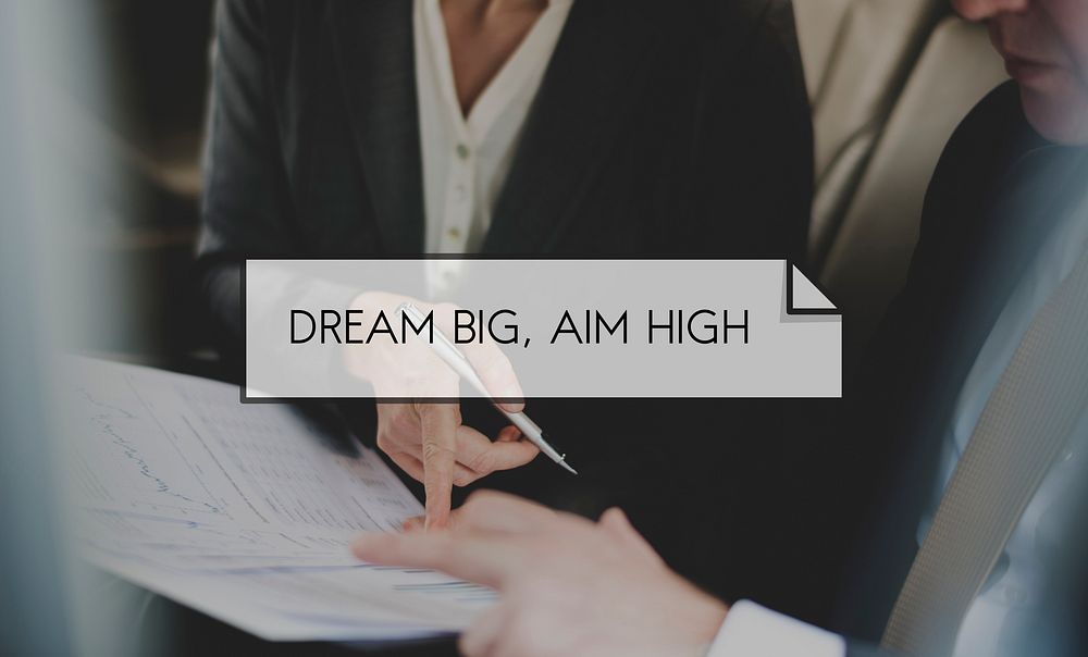 Dream Big Aim High Quote | Free Photo - rawpixel