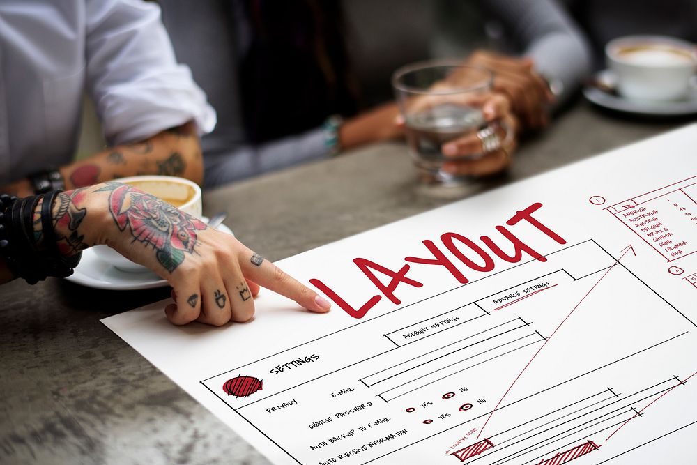 Workers working on banner network | Free Photo - rawpixel