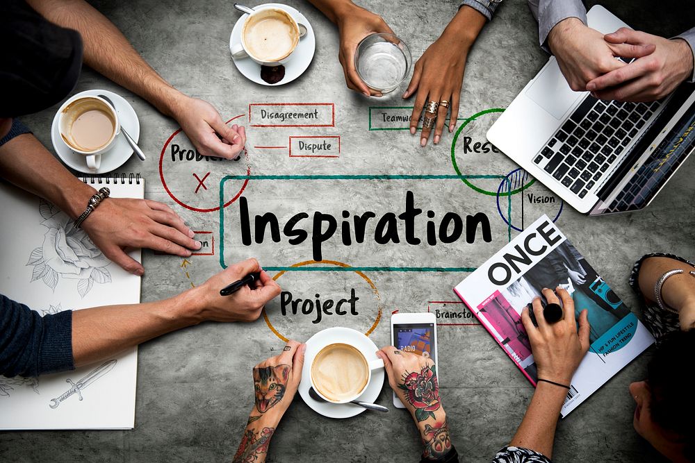 Inspiration Research Project Vision Diagram | Free Photo - rawpixel