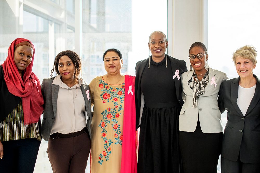 Diverse Women Together Partnership Ribbon | Premium Photo - rawpixel