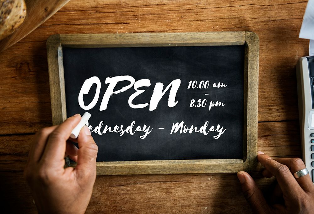 Open available business launch phrase | Free Photo - rawpixel