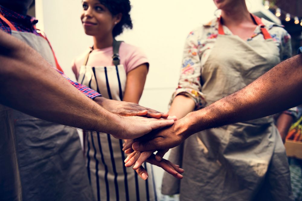 Group Diverse People Hands Together | Premium Photo - rawpixel