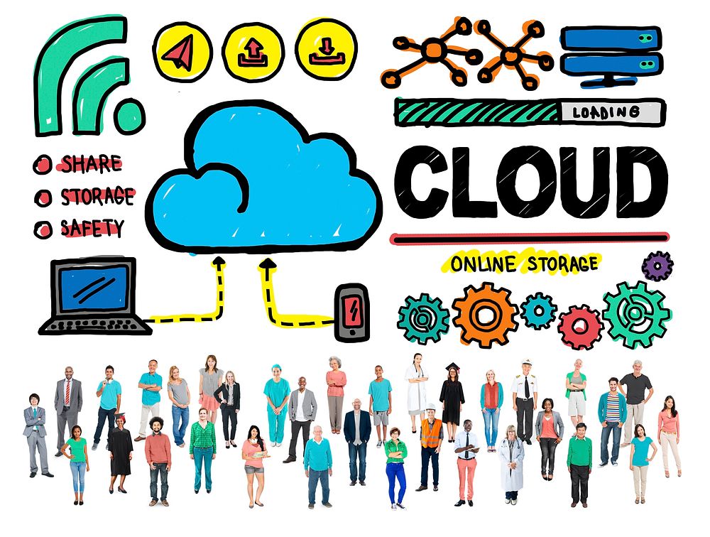 Cloud Computing Network Storage Online | Free Photo - rawpixel