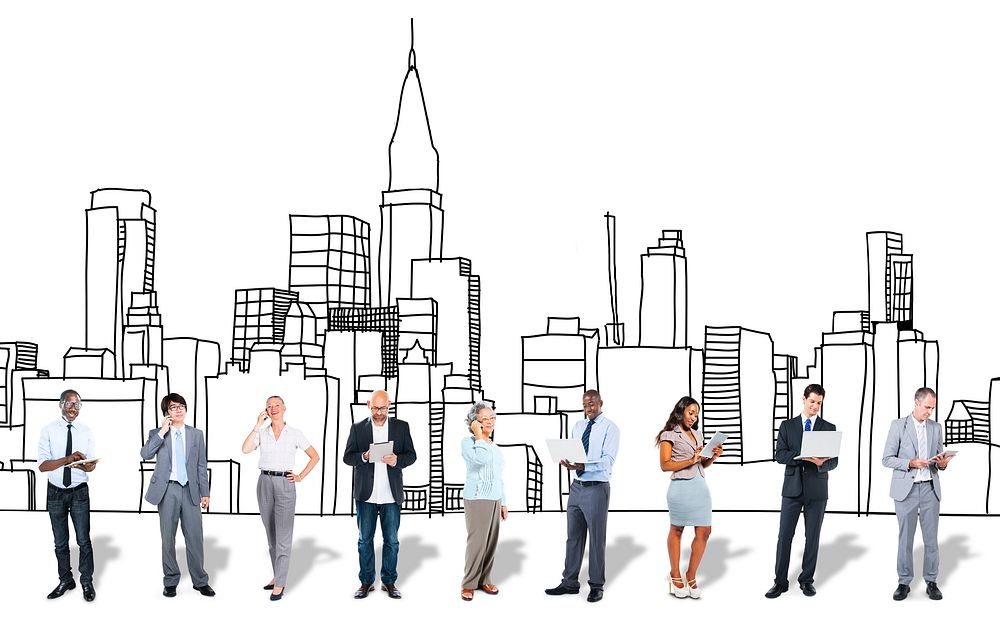 Metropolitan Urban Building Modern Distrct | Free Photo - rawpixel