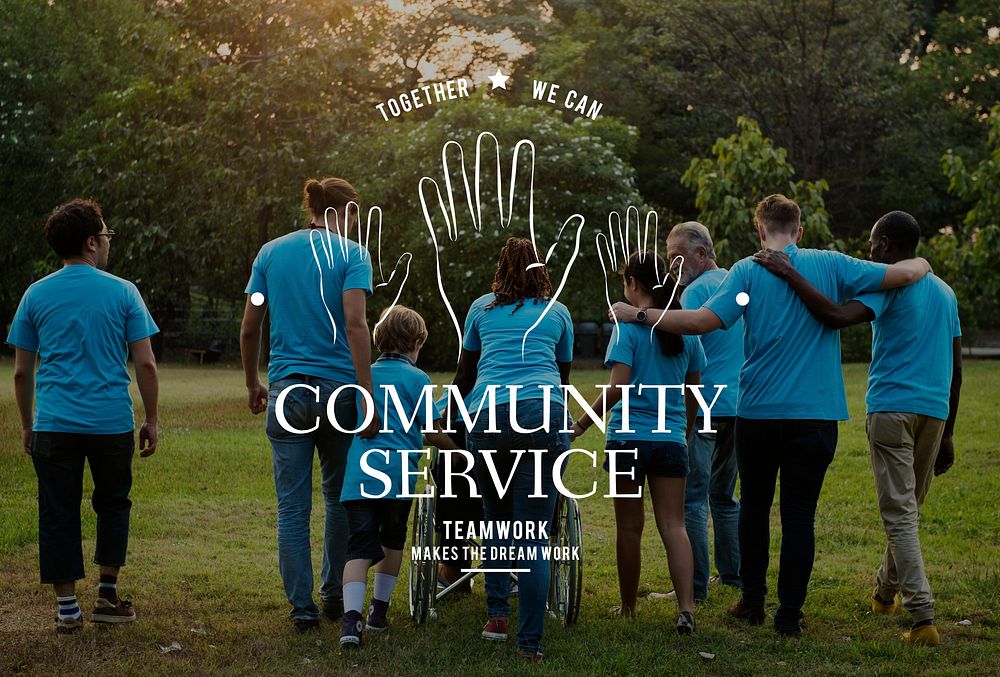 Helping Hands Volunteer Support Community | Free Photo - rawpixel
