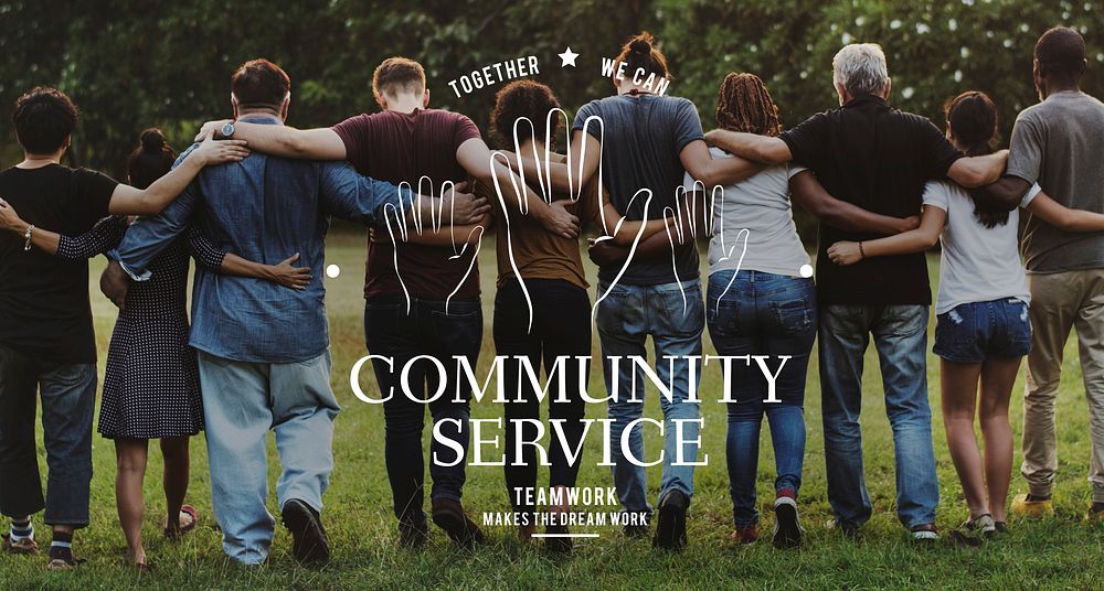 Helping Hands Volunteer Support Community | Free Photo - rawpixel