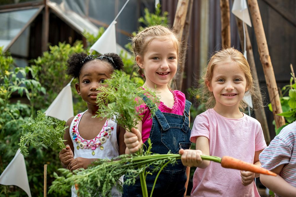 Group of Children are in a Field | Free Photo - rawpixel