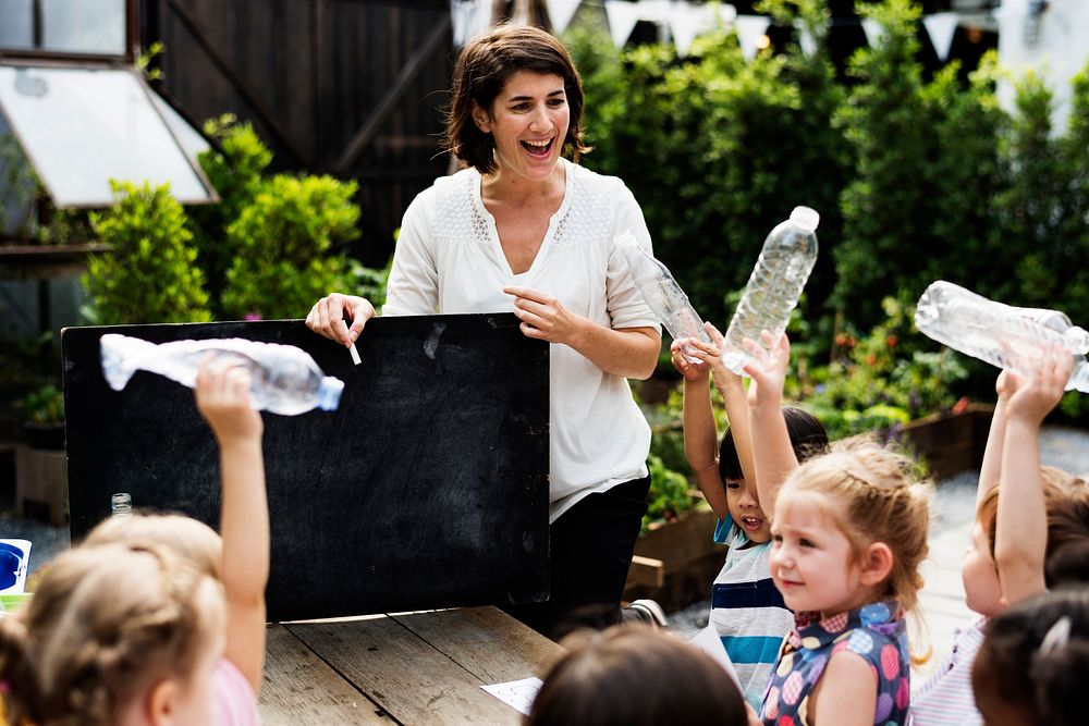 Recycle environment conservation student study | Free Photo - rawpixel