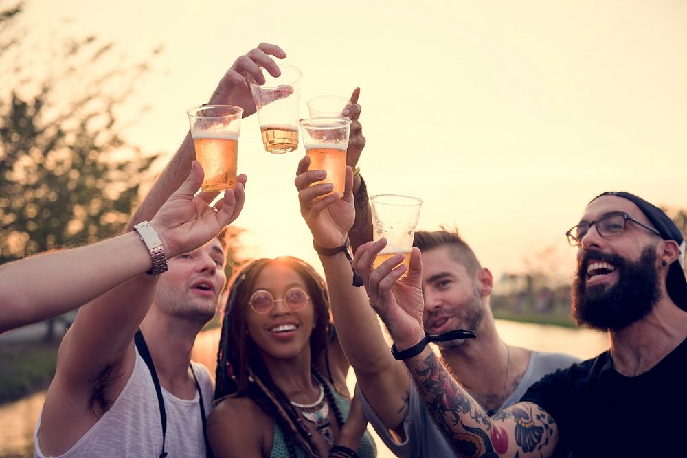 Group friends fun events celebrating | Premium Photo - rawpixel