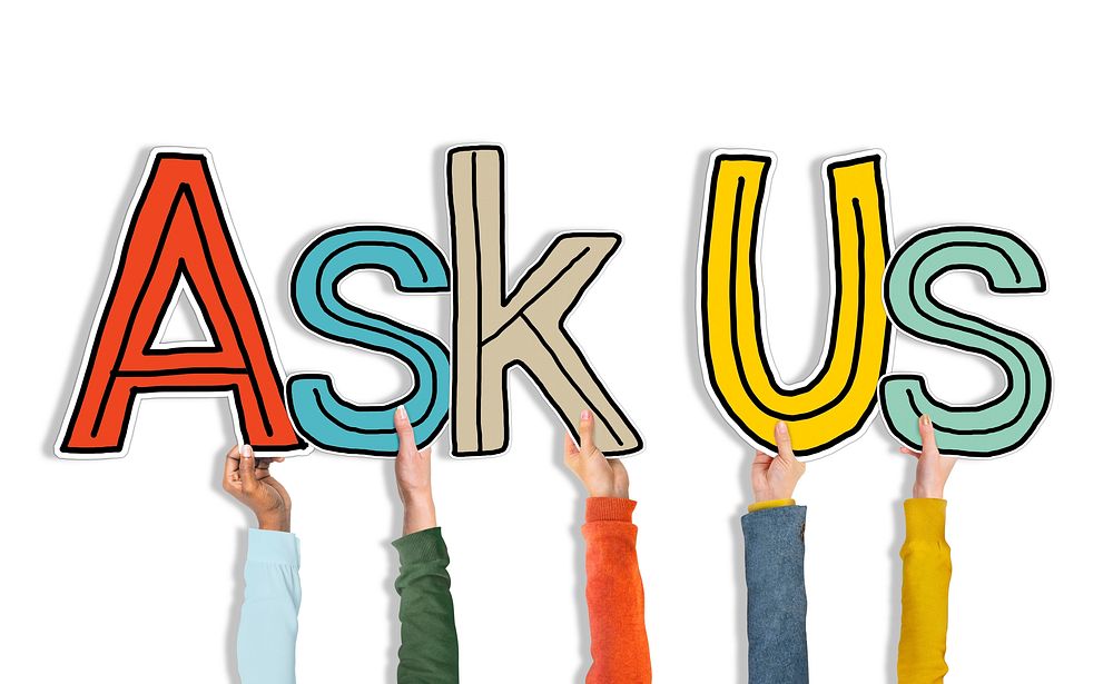 Ask Us Concepts Isolated on Background | Free Photo - rawpixel